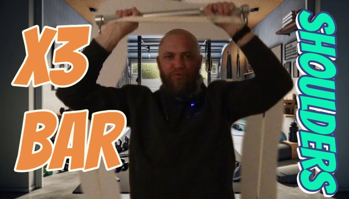 Winter cut day 11 – Shoulder: X3 Bar workout 36 – Steven Chasing Goals