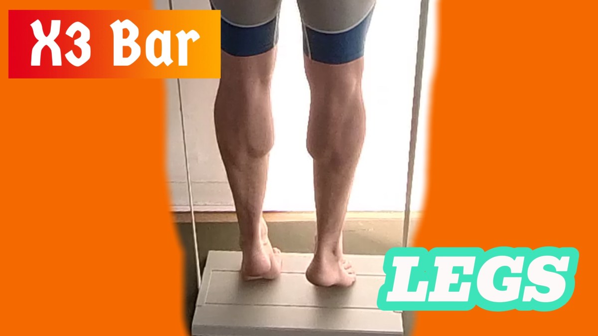 Legs with resistance bands: X3 Bar Workout 41 – Steven Chasing Goals