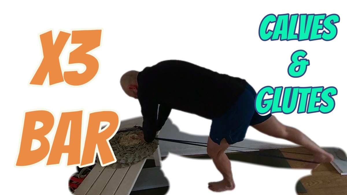 Calves and Glutes leg focussed full workout with resistance bands | X3 ...